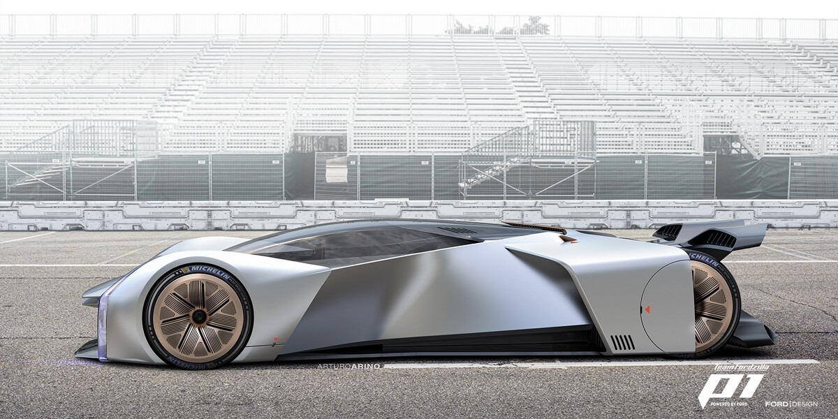 Fordzilla P1 is What Gamers Think Futuristic Sports Cars Should Look Like