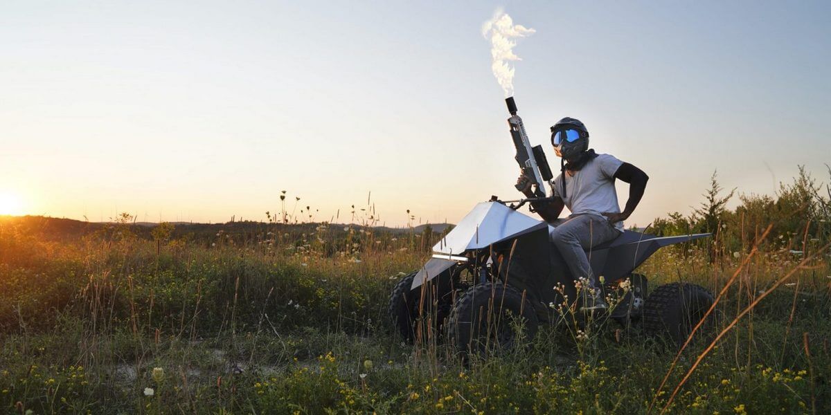 Tesla Cyberquad is a DIY Electric ATV that Reaches 100 mph