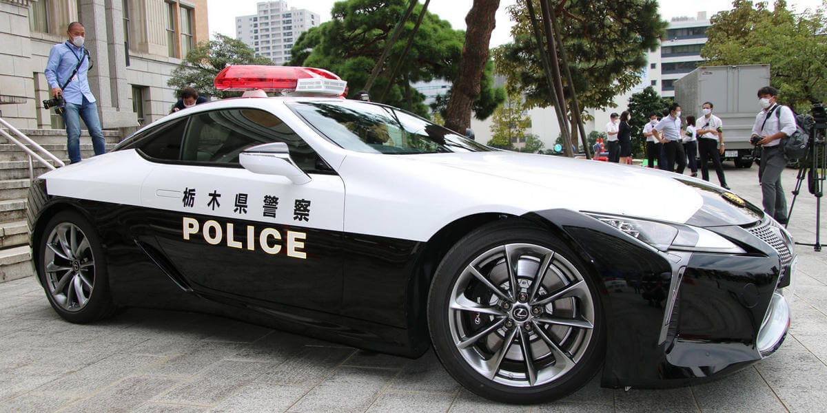 Japan’s Police Force Now has a Lexus LC 500 at its Disposal