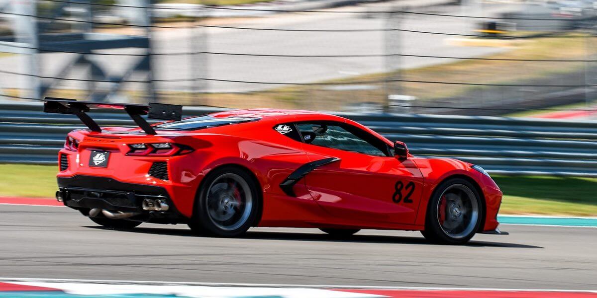 LG Motorsports Launches a Massive Rear Wing for the Corvette C8