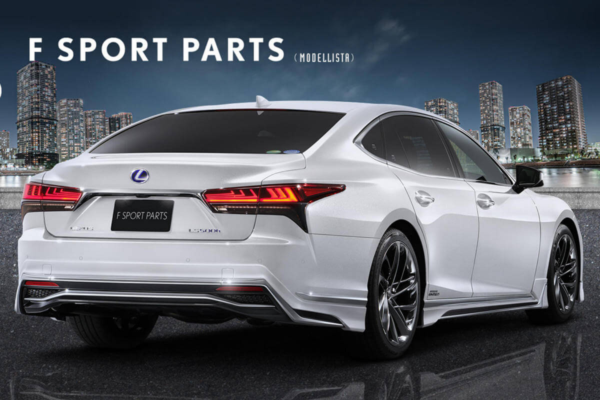 Modellista Launches a Sporty 2021 Lexus LS Body Kit
