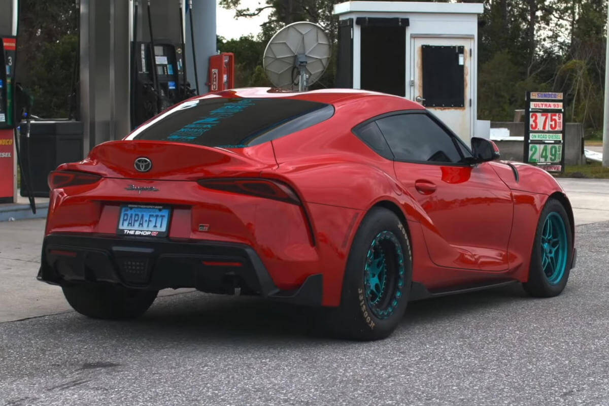 Toyota GR Supra Tuned to 950 HP, Runs the 1/4-Mile in Under 9 Seconds