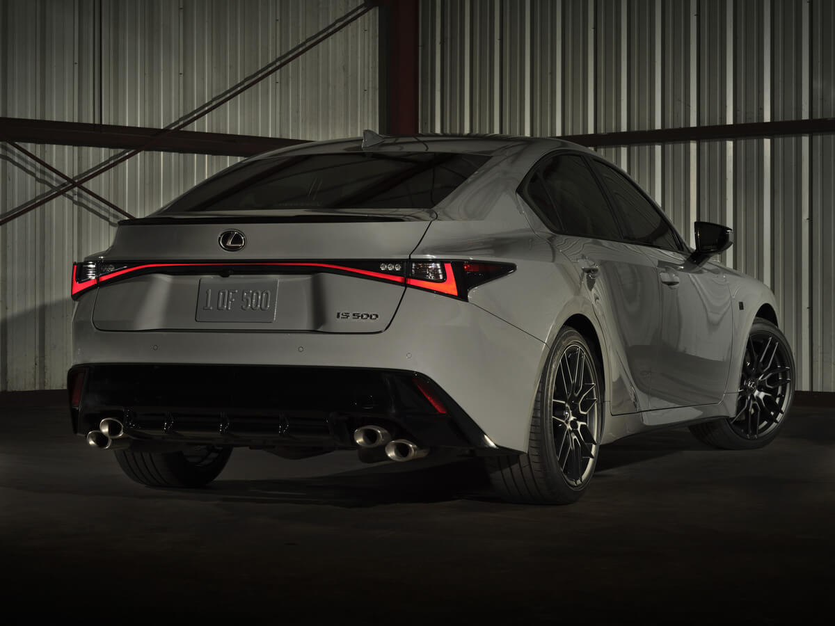 Lexus IS 500 Launch Edition Debuts with BBS Wheels, Incognito Color