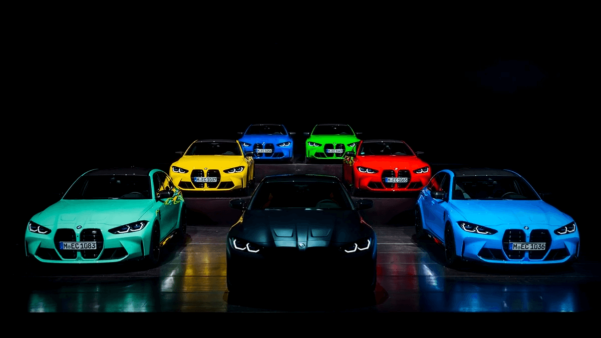 BMW Individual Showcases Colorful Paints for M3 and M4