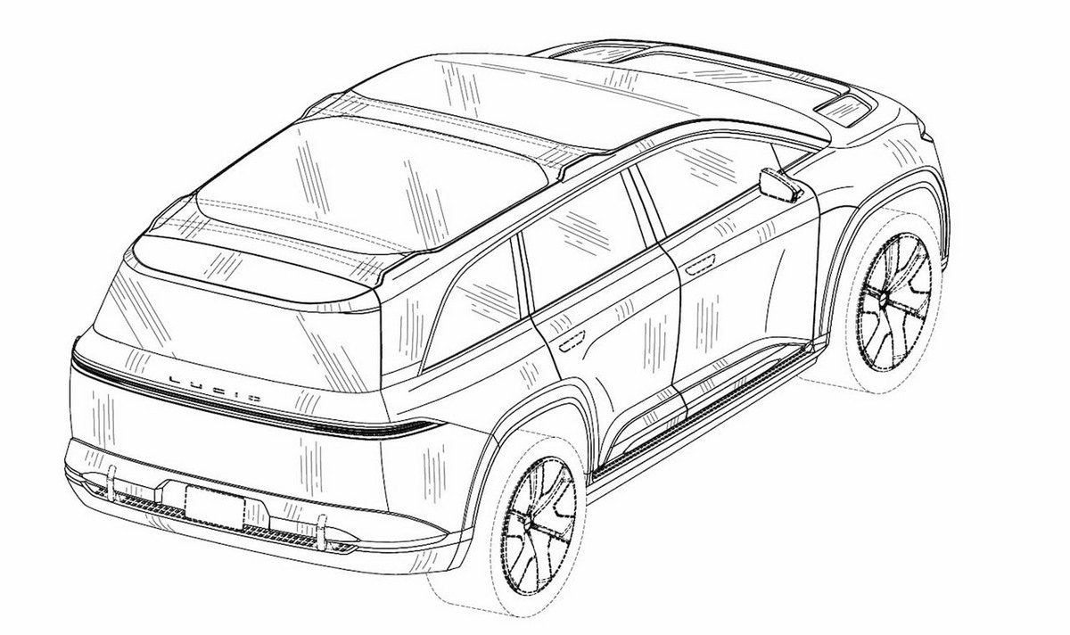 Lucid Gravity Sketches Leak, Show a Luxury Electric SUV