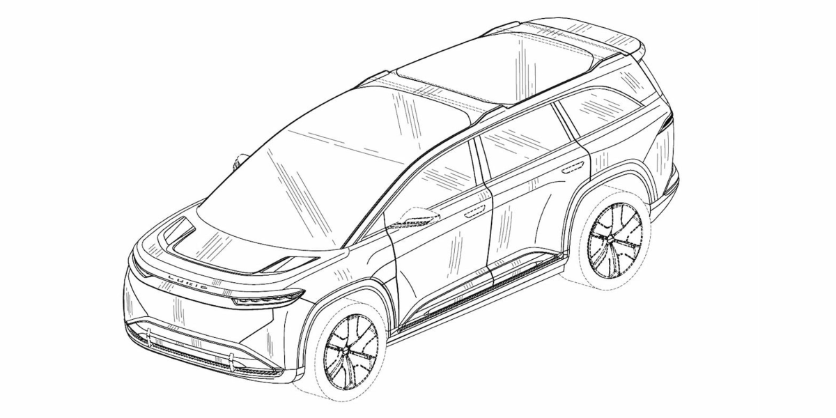 Lucid Gravity Sketches Leak, Show a Luxury Electric SUV