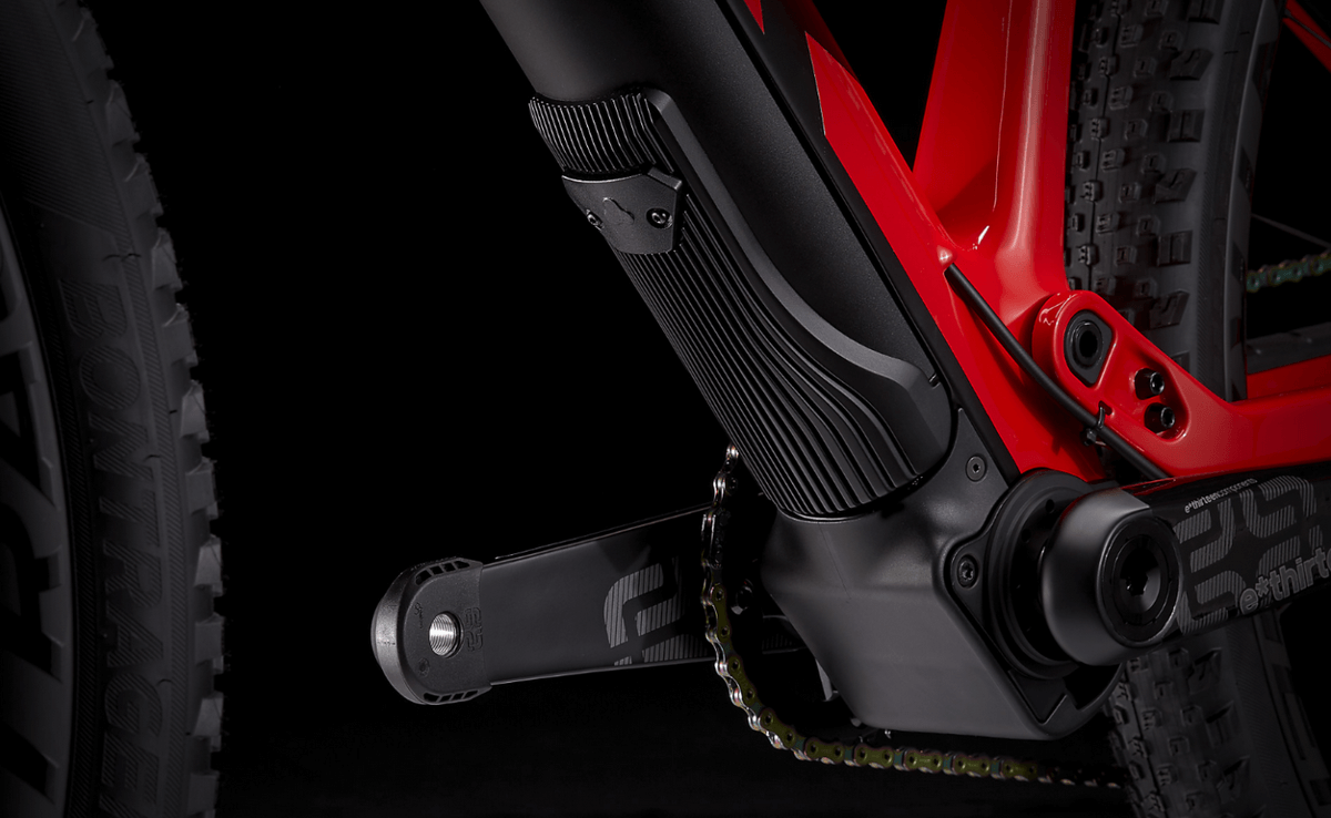 Trek E-Caliber is the Lightest Full-Suspension Electric MTB
