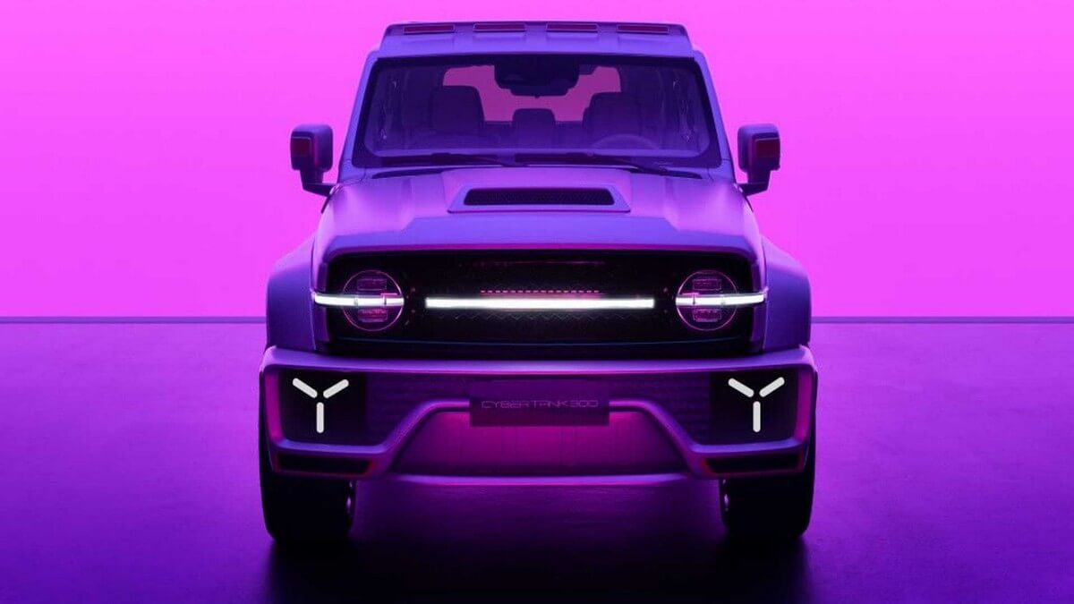 WEY Cyber Tank 300 is a Slick-Looking Chinese SUV