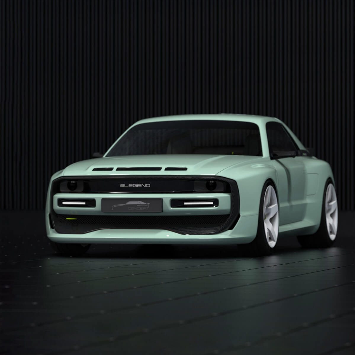 E-Legend EL1 is an 804 HP All-Electric Homage to the Original Quattro