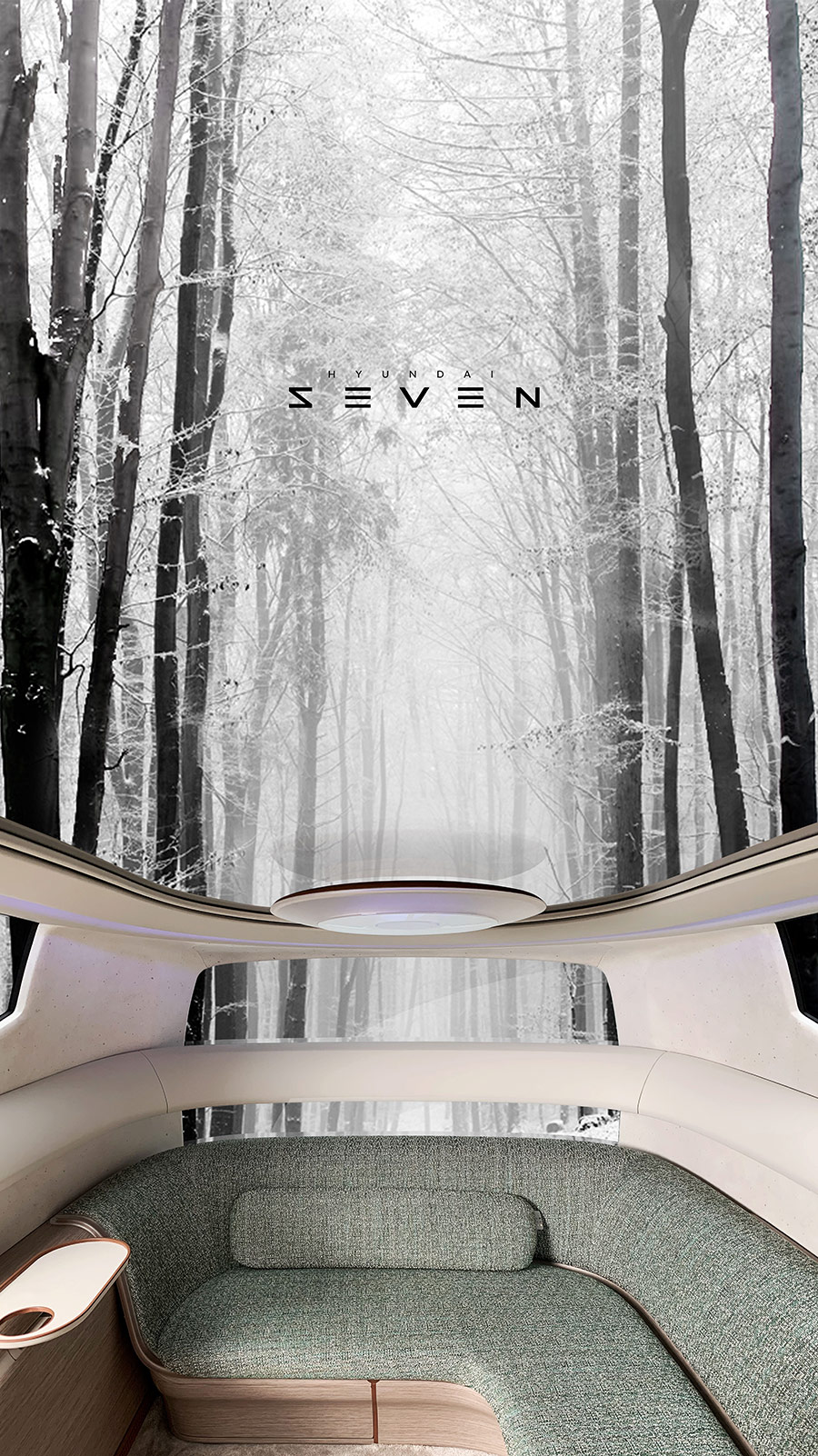 Hyundai Seven Concept Previews a Futuristic "Ioniq 7" Electric 7-Seater