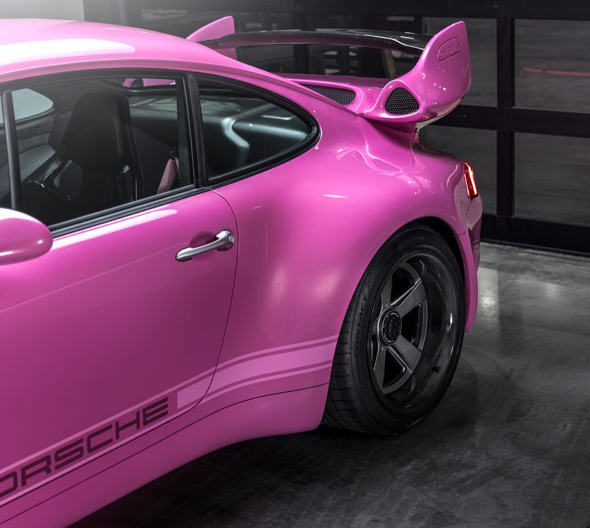 Gunther Werks' Porsche 911 "Bubblegum" is the Perfect Barbie Car