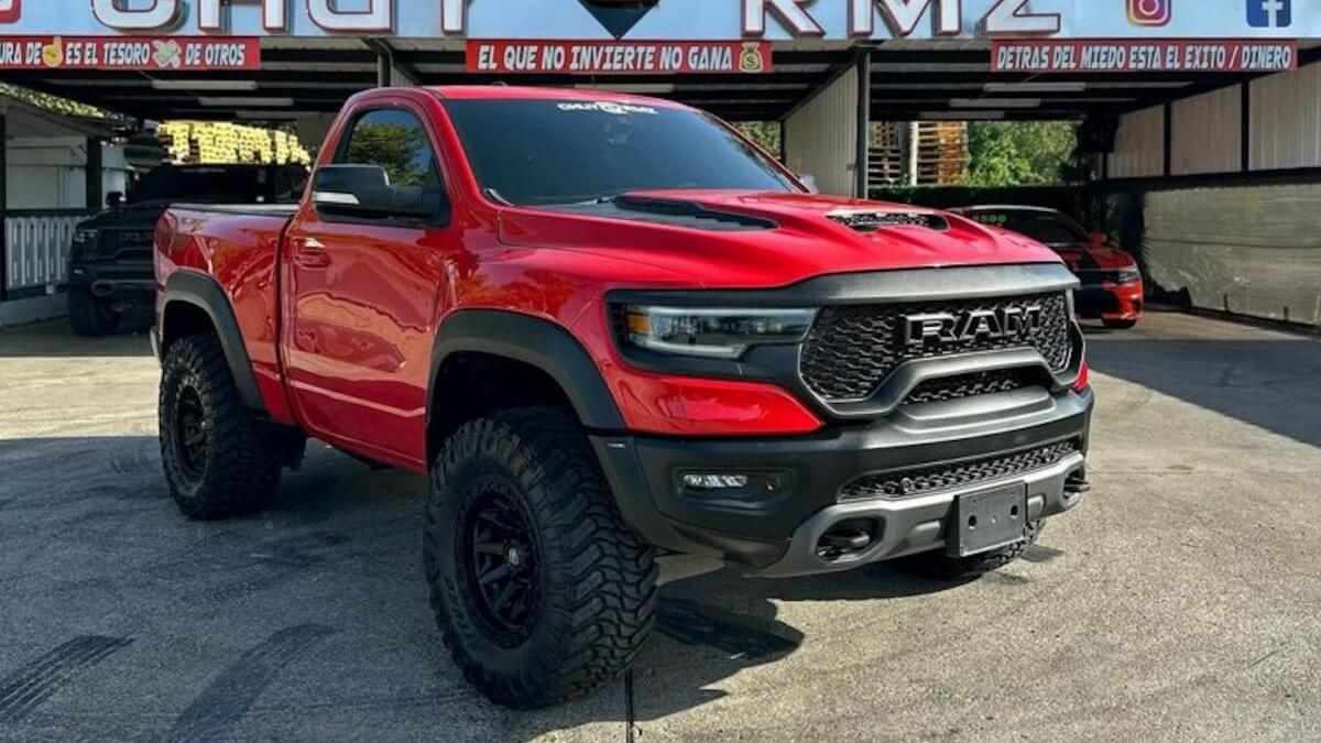 Ram 1500 'Baby TRX': Adorable Burnout Machine