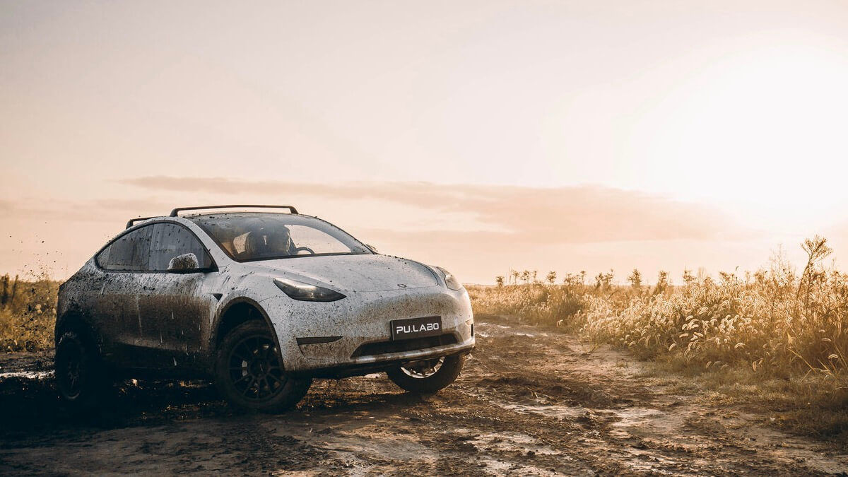 Take Your Tesla Model Y Off-Road With This $15,000 Five-Inch Lift Kit