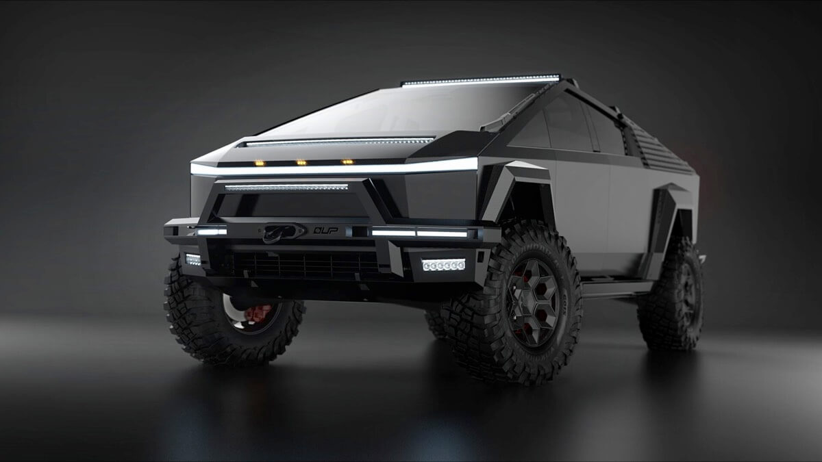 Unplugged Performance's Off-Road Kit for Tesla Cybertruck
