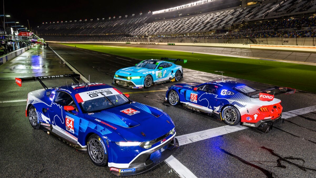 All-New Ford Mustang GT3 and GT4 to Compete at Daytona