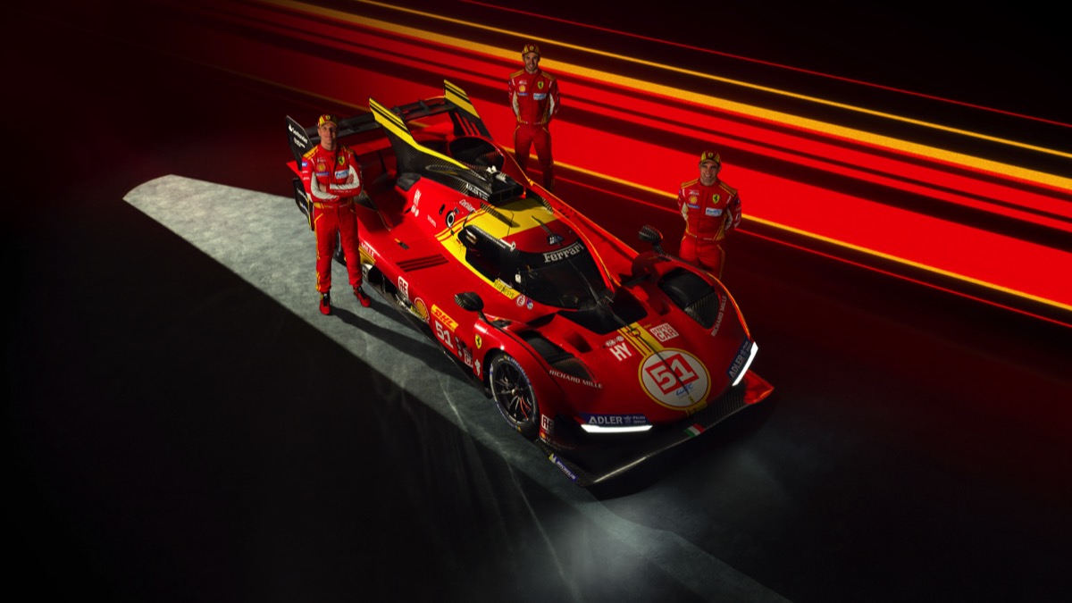Ferrari Unveils the 499P for 2024 FIA World Endurance Season