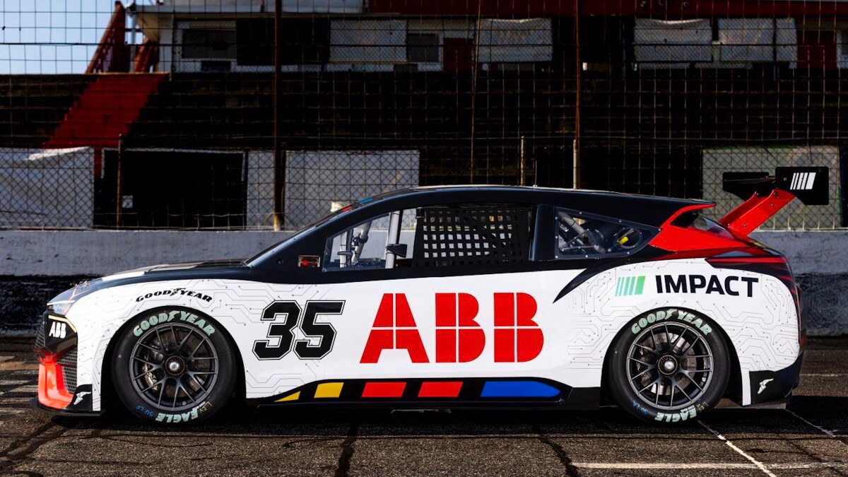 NASCAR Debuts Its First EV Racer Prototype