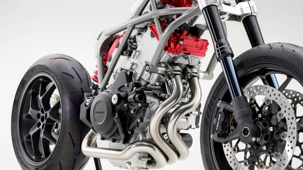 Honda Unveils World’s First V3 Engine with Electric Supercharger