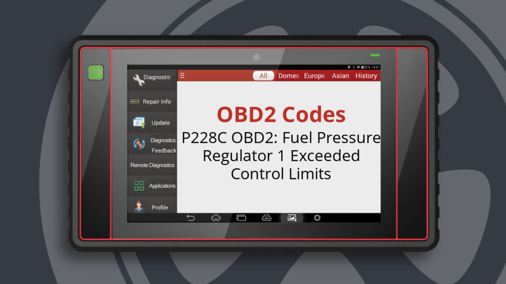 OBD2 Code P228C – Causes, Symptoms, and Repairs
