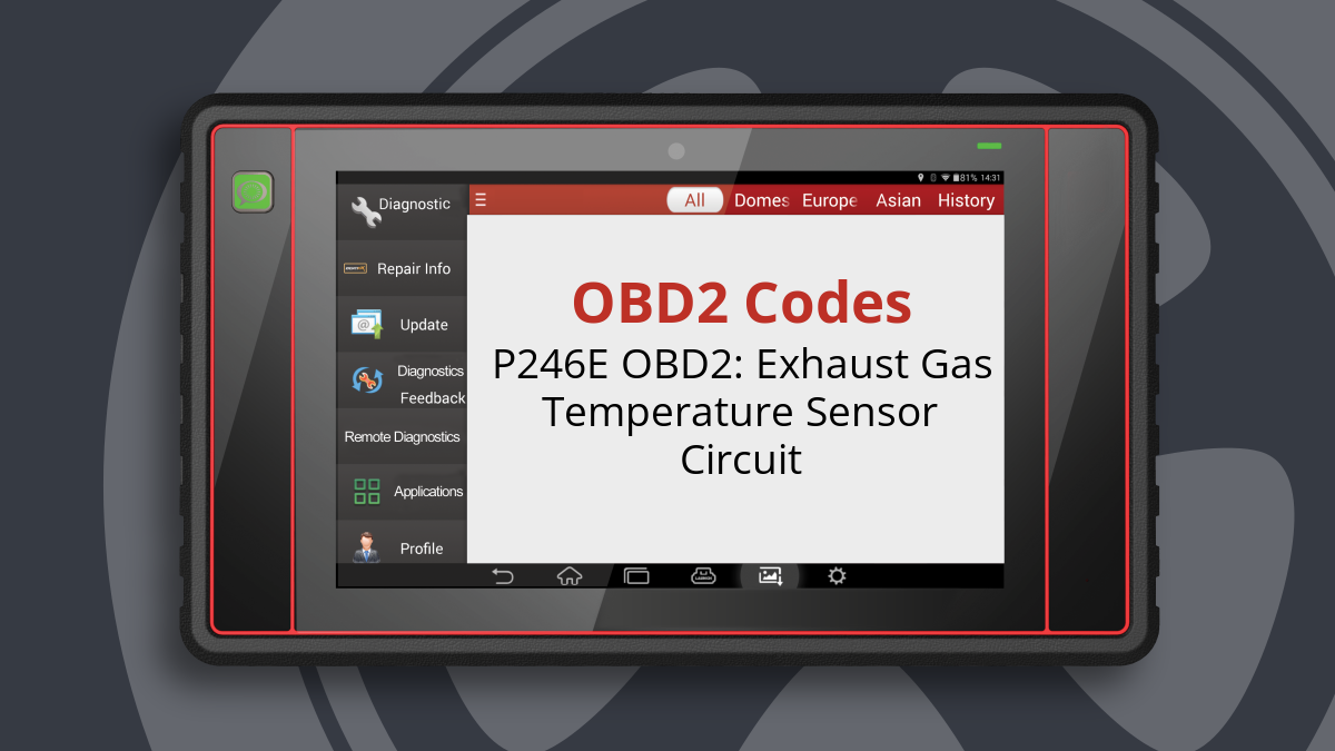 OBD2 Code P246E – Causes, Symptoms, and Repairs