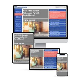 Gehl 1083 Dynalift Telescopic Forklift Parts Manual | eManualOnline