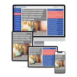 Mitsubishi FD40N FD45N FD50CN FD50N FD55N FG40N FG45N FG50CN FG50N ...