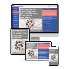 2023 RAM 3500 Cab Chasis Service & Repair Manual | eManualOnline