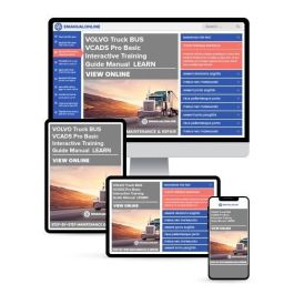 VOLVO Truck BUS VCADS Pro Basic Interactive Training Guide Manual LEARN ...